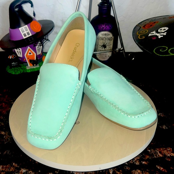 Chadwicks | Shoes | Chadwicks Vintage Mint Green Loafers | Poshmark